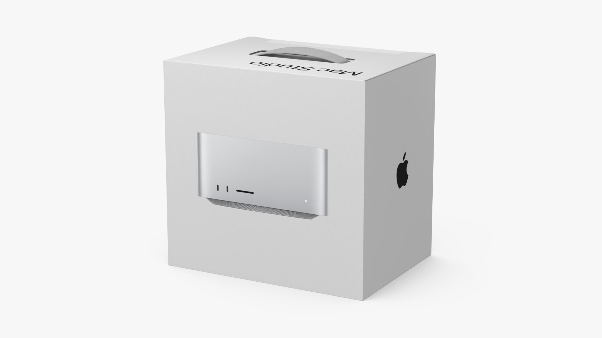 Apple Mac Studio Packaging Box 3D Model - TurboSquid 2216627