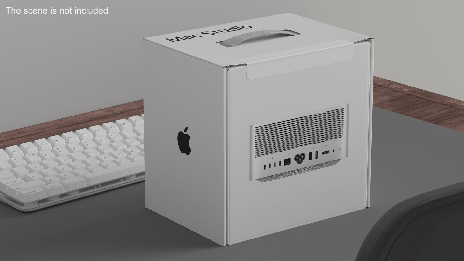 Apple Mac Studio Packaging Box 3D Model - TurboSquid 2216627