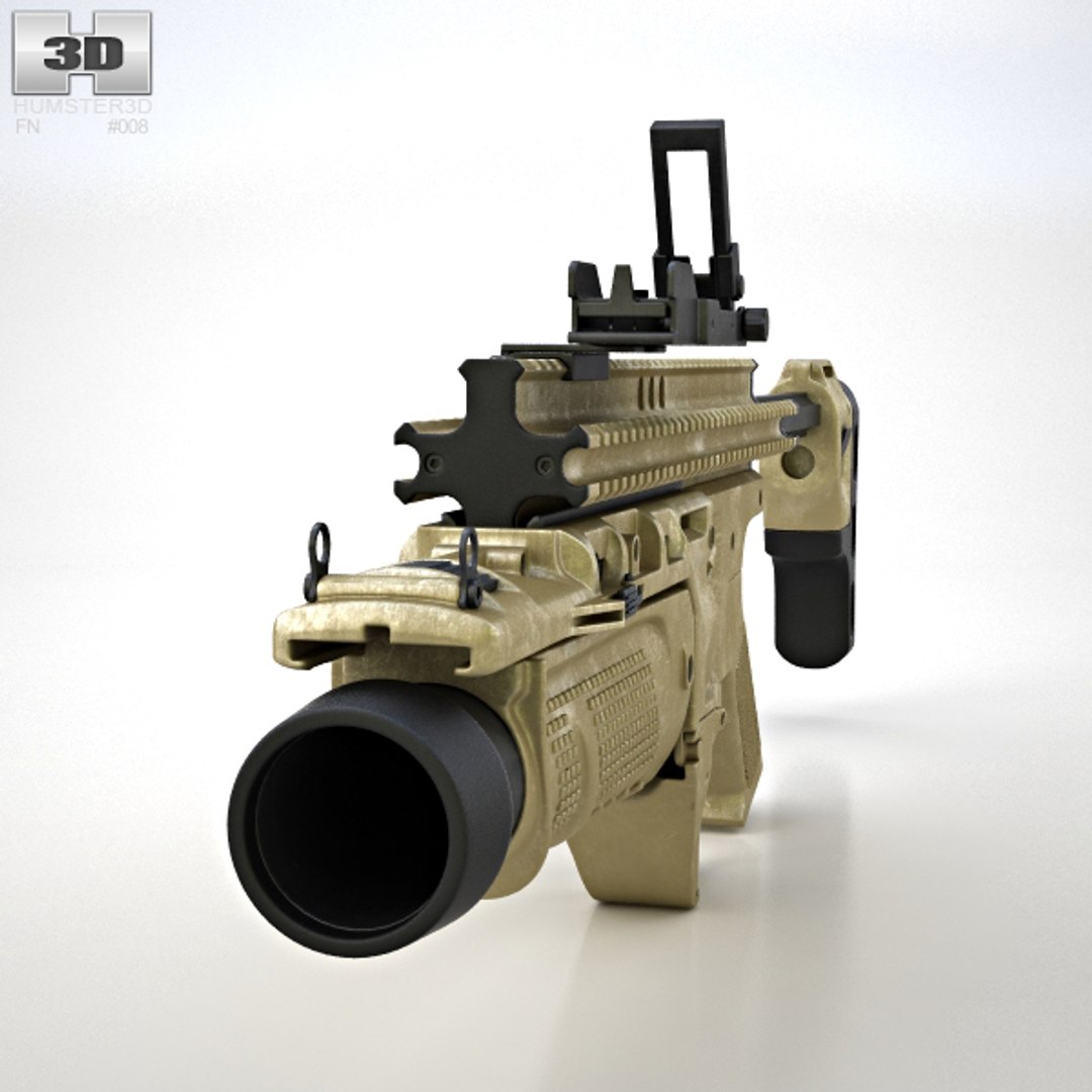 Fn mk 13 3D model - TurboSquid 1186855