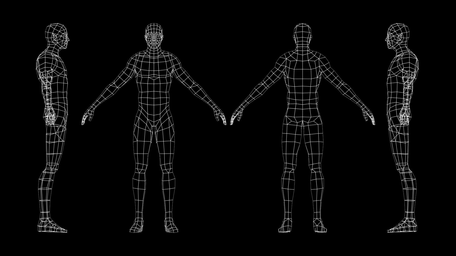 Base Mesh Male 3D Model - TurboSquid 1353614