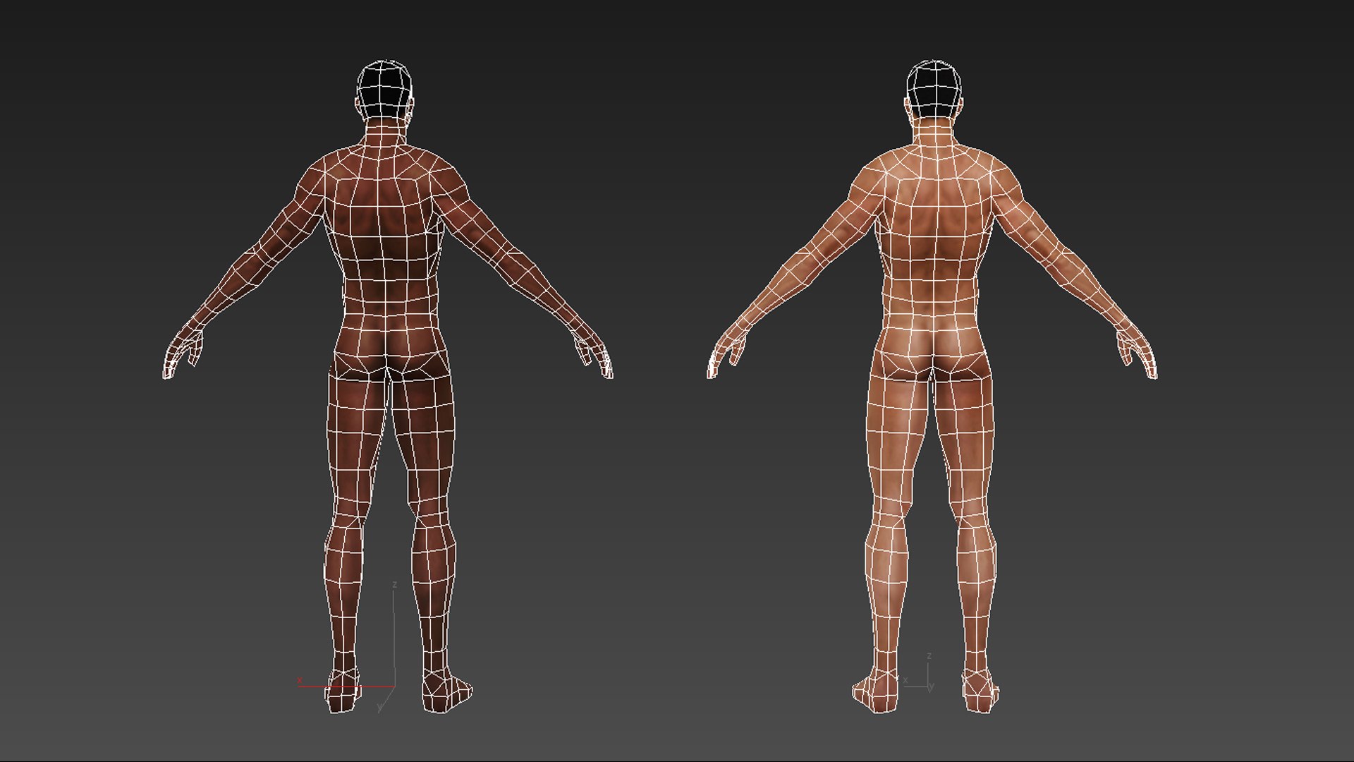 Base Mesh Male 3D Model - TurboSquid 1353614