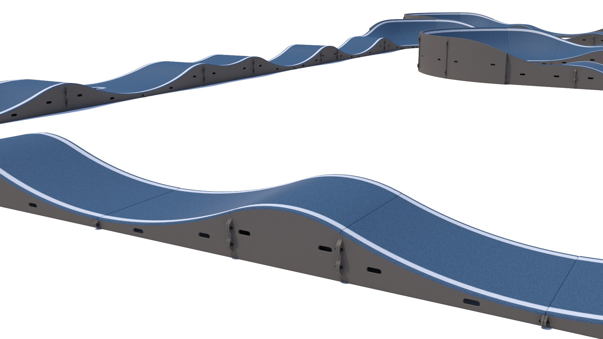Pump Track Modular 3D Model - TurboSquid 1988072