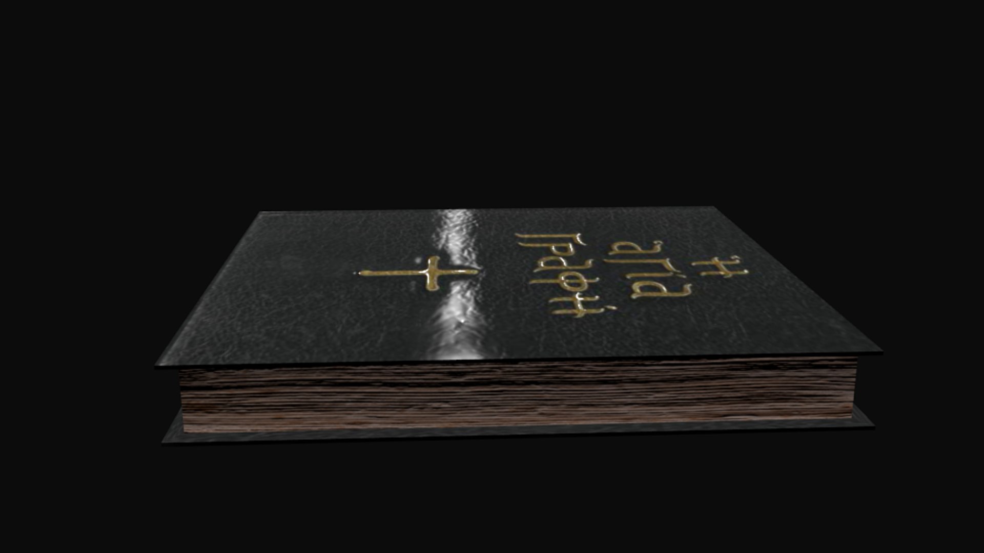 Holy Bible 3d Model