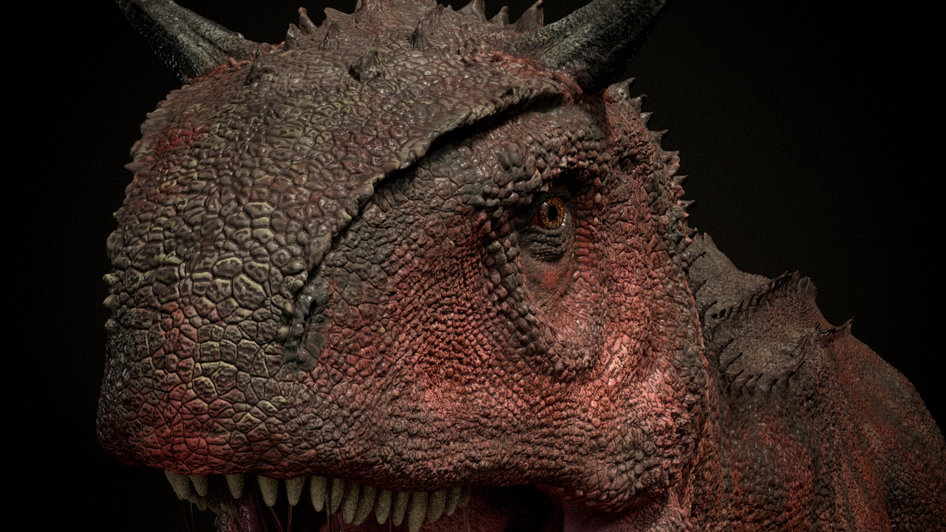 Carnotaurus Theropod Dinosaur 3D - TurboSquid 2339530