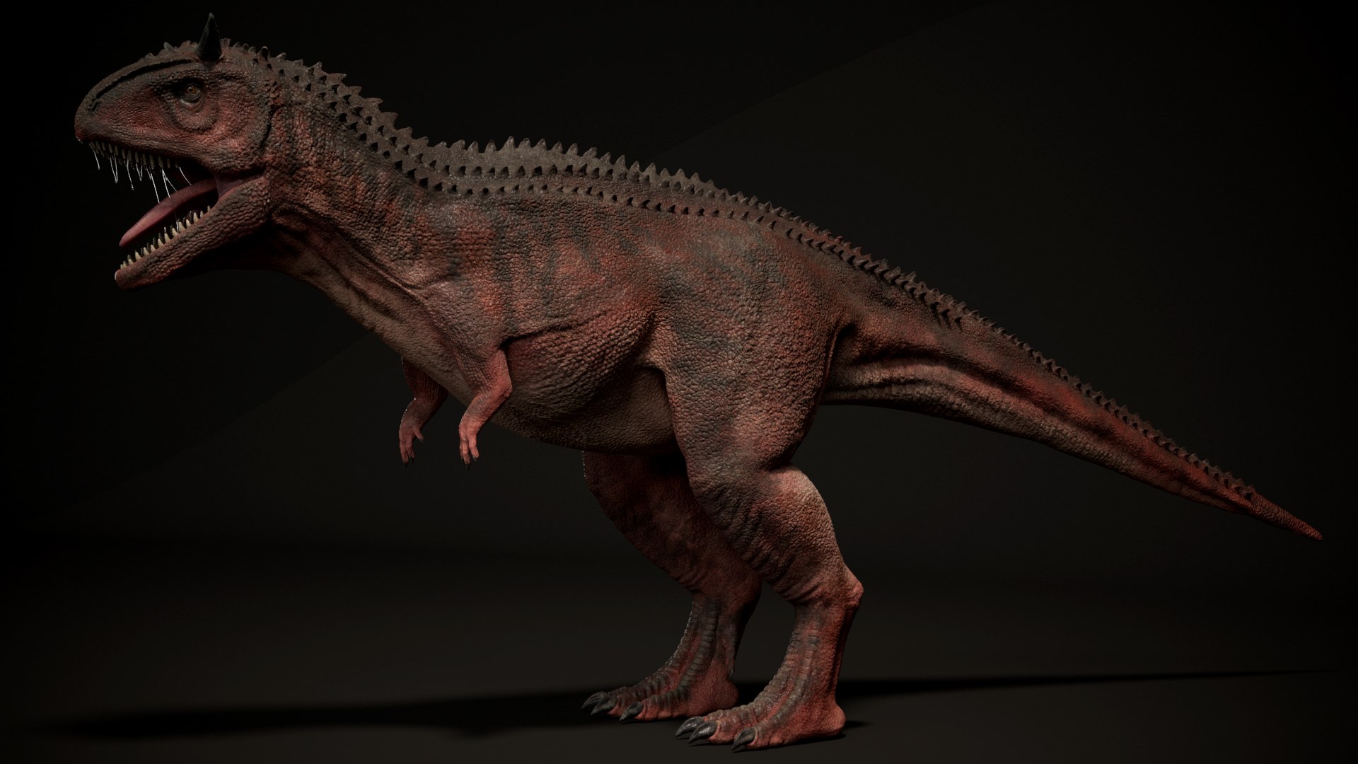 Carnotaurus Theropod Dinosaur 3D - TurboSquid 2339530
