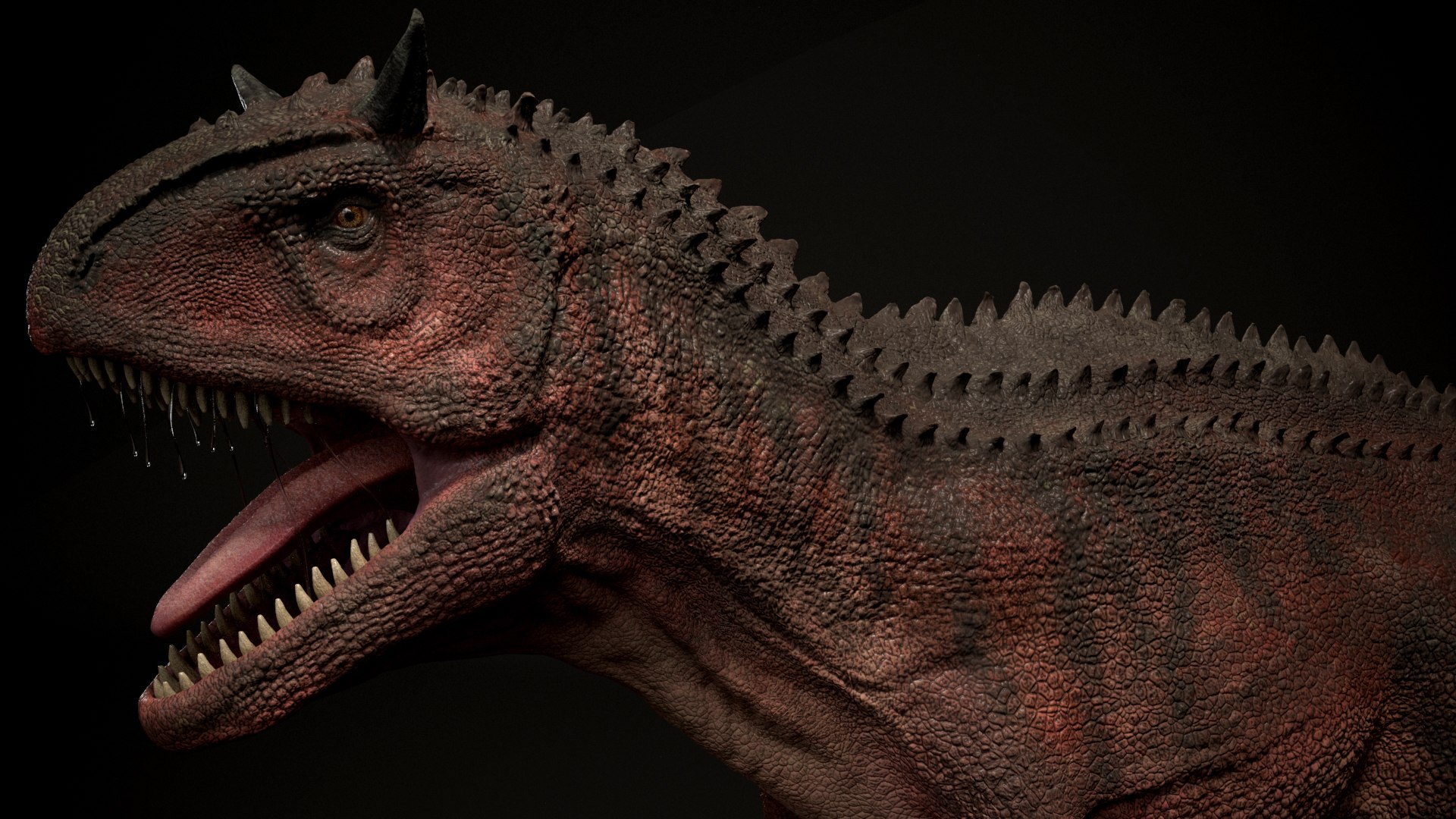 Carnotaurus Theropod Dinosaur 3D - TurboSquid 2339530