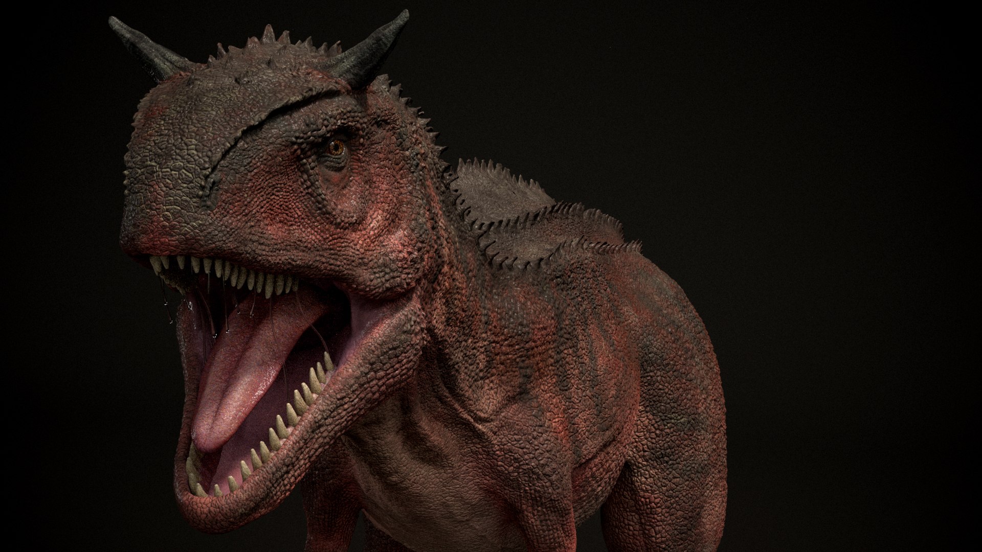 Carnotaurus Theropod Dinosaur 3D - TurboSquid 2339530