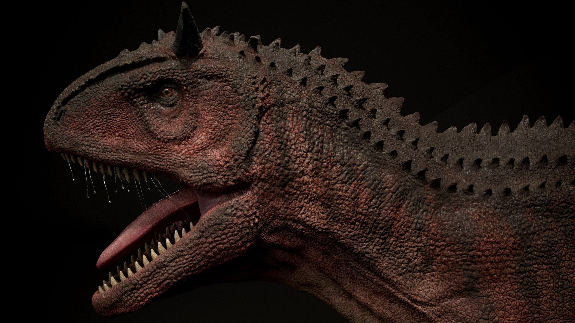 Carnotaurus Theropod Dinosaur 3D - TurboSquid 2339530