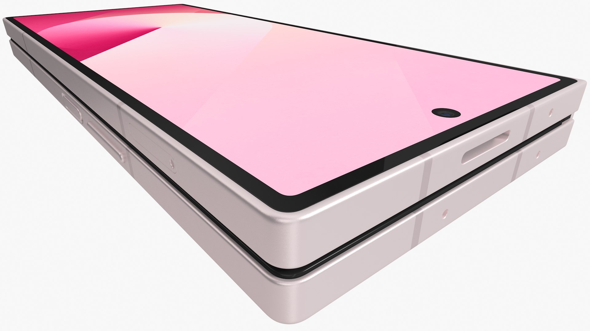 Samsung Galaxy Z Fold 6 Pink Animated 3D Model - TurboSquid 2253299