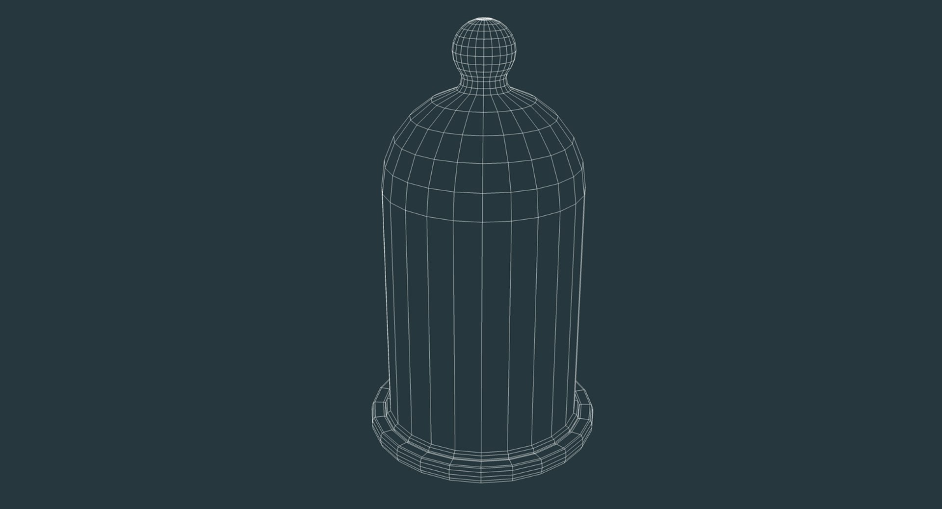3D Set Bell Jar Dome - TurboSquid 1408846