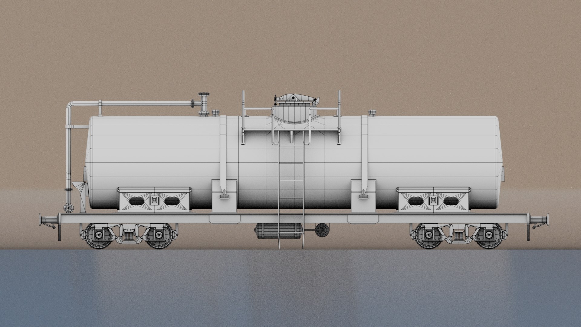 3D Tank Wagon - TurboSquid 2153897