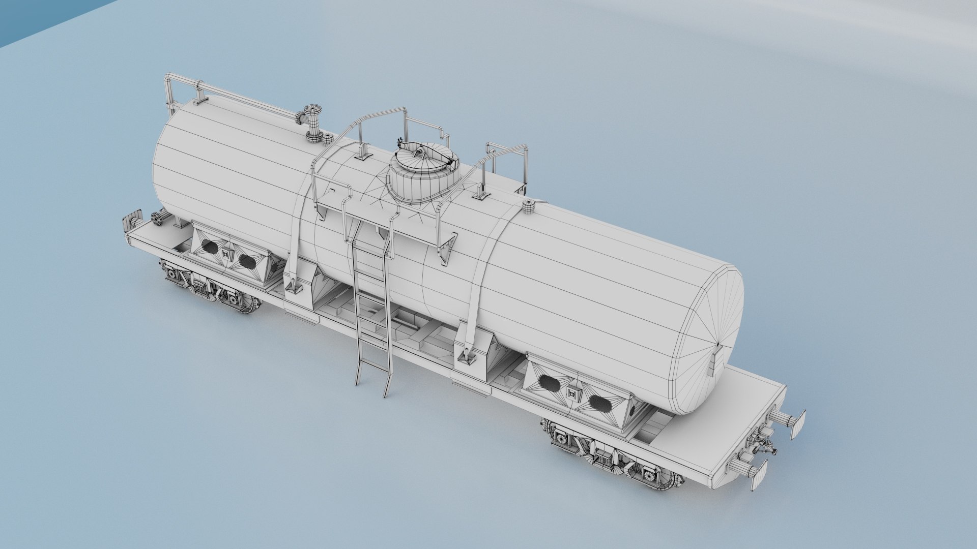 3D Tank Wagon - TurboSquid 2153897