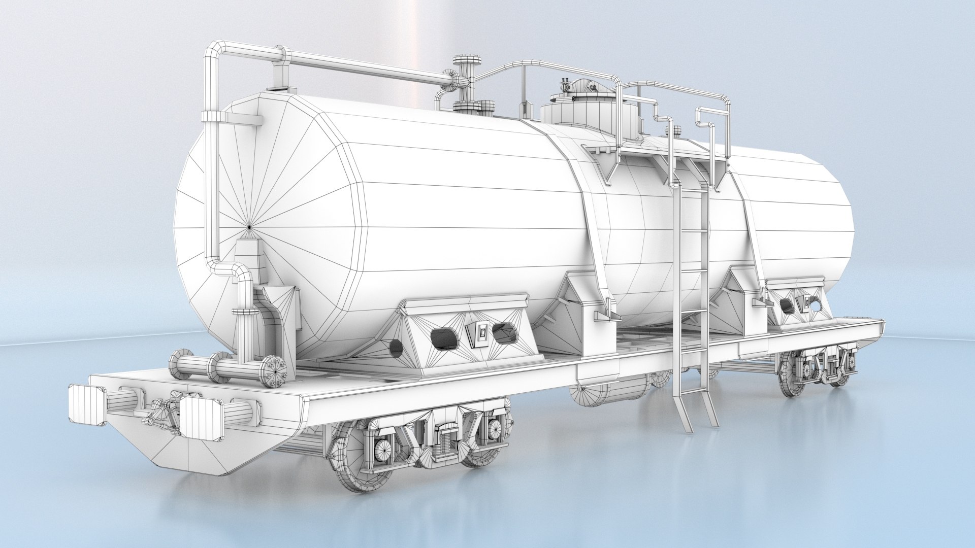 3D Tank Wagon - TurboSquid 2153897