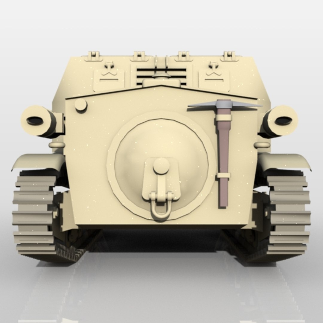L3 33 Tank 3d Max