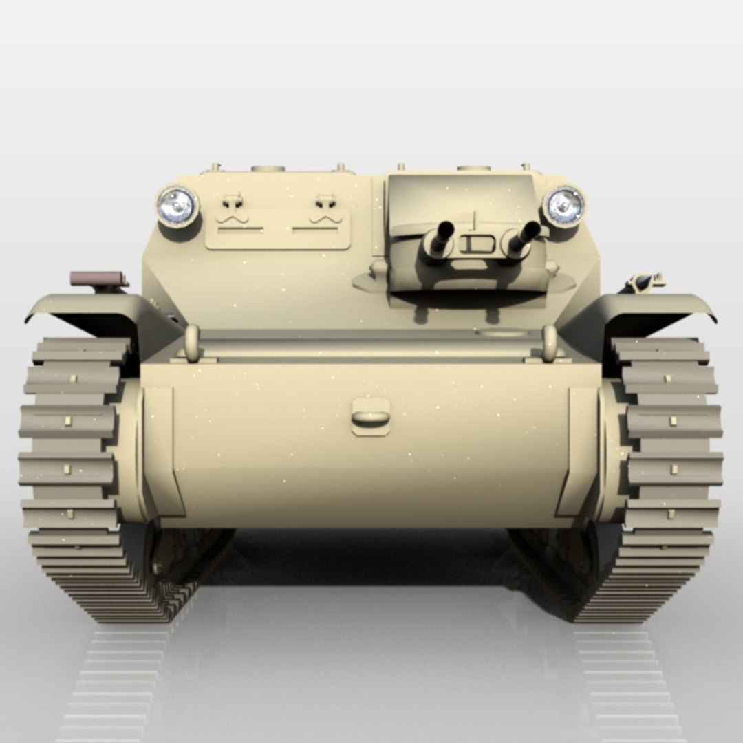 L3 33 Tank 3d Max