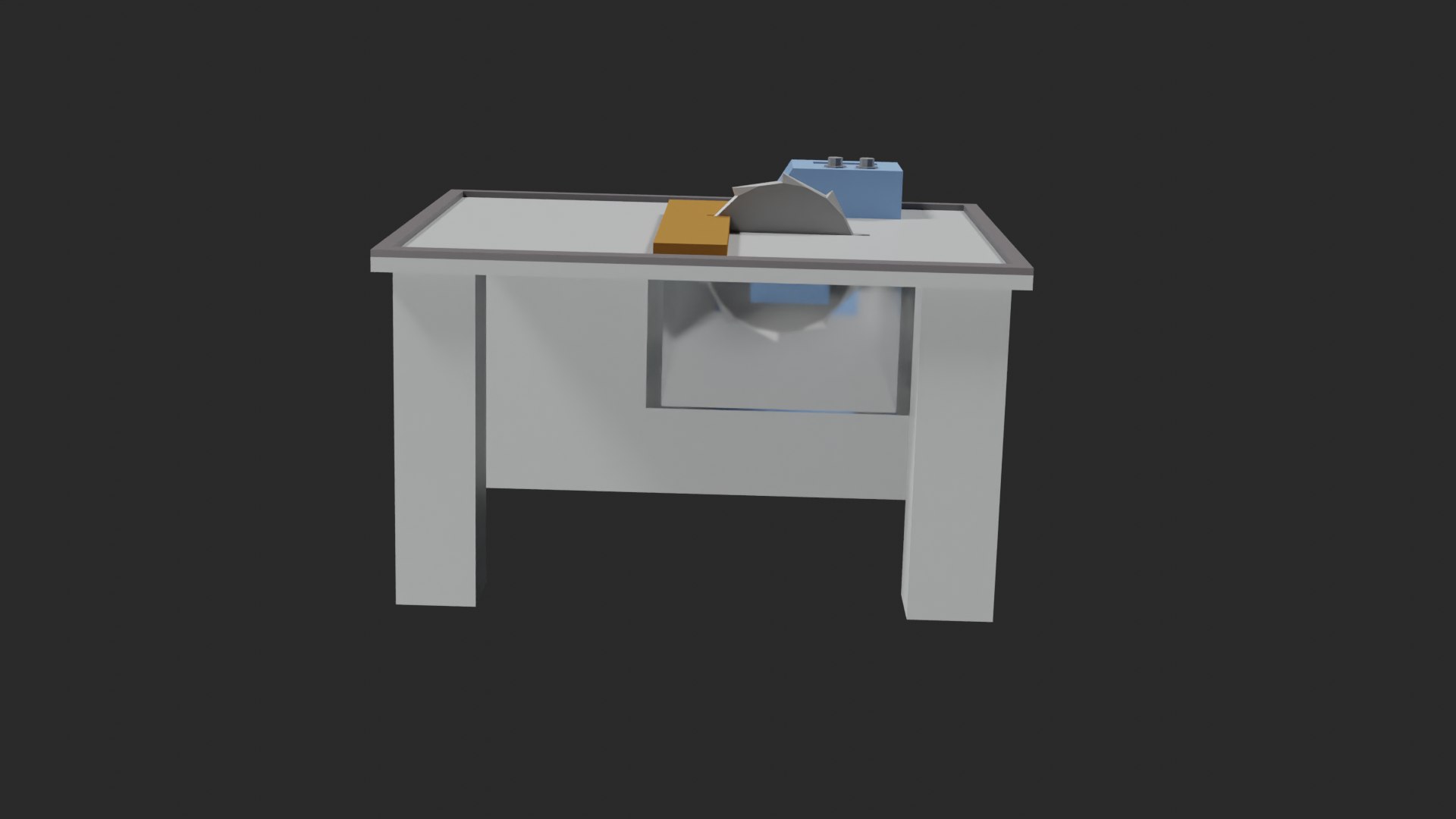 3D Lowpoly Saw-Table - TurboSquid 1866187