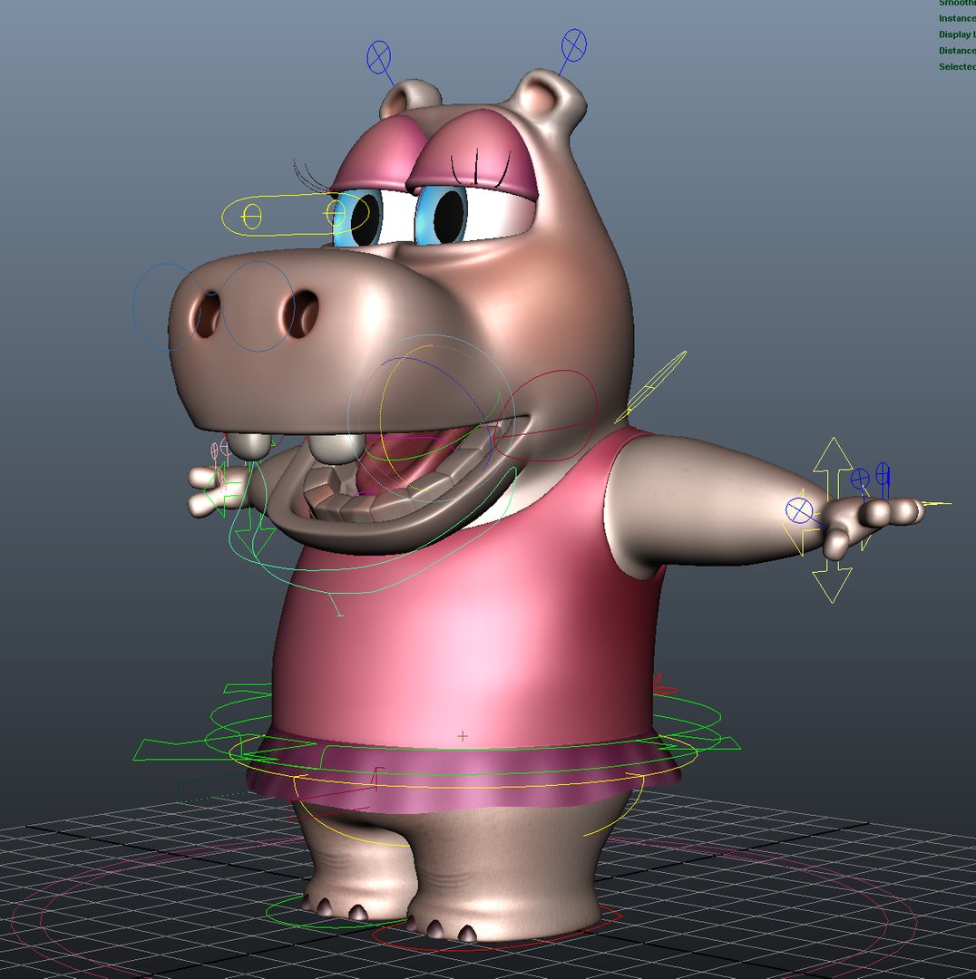 Rigged Cartoon Characters Ma