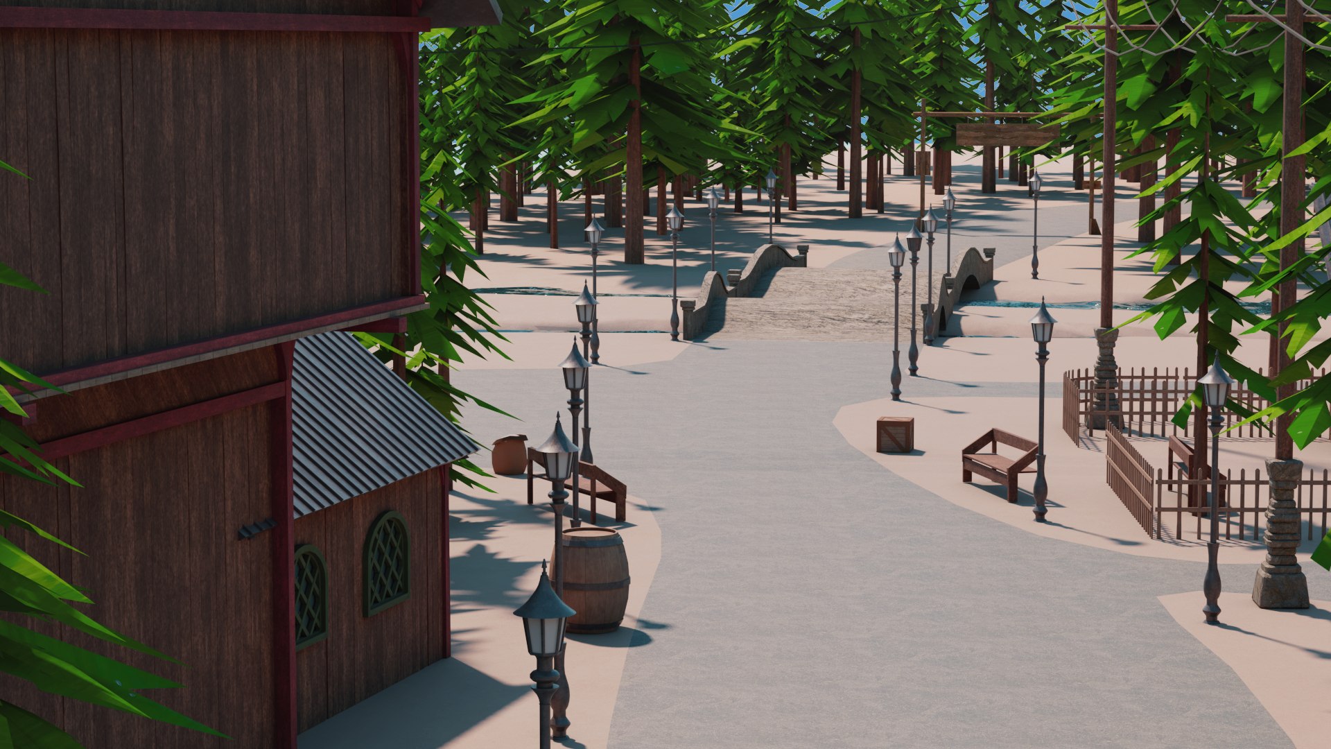 3D Village - TurboSquid 2003737