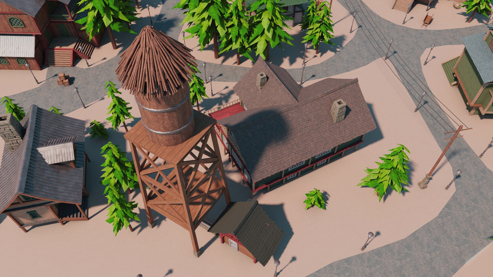 3D Village - TurboSquid 2003737