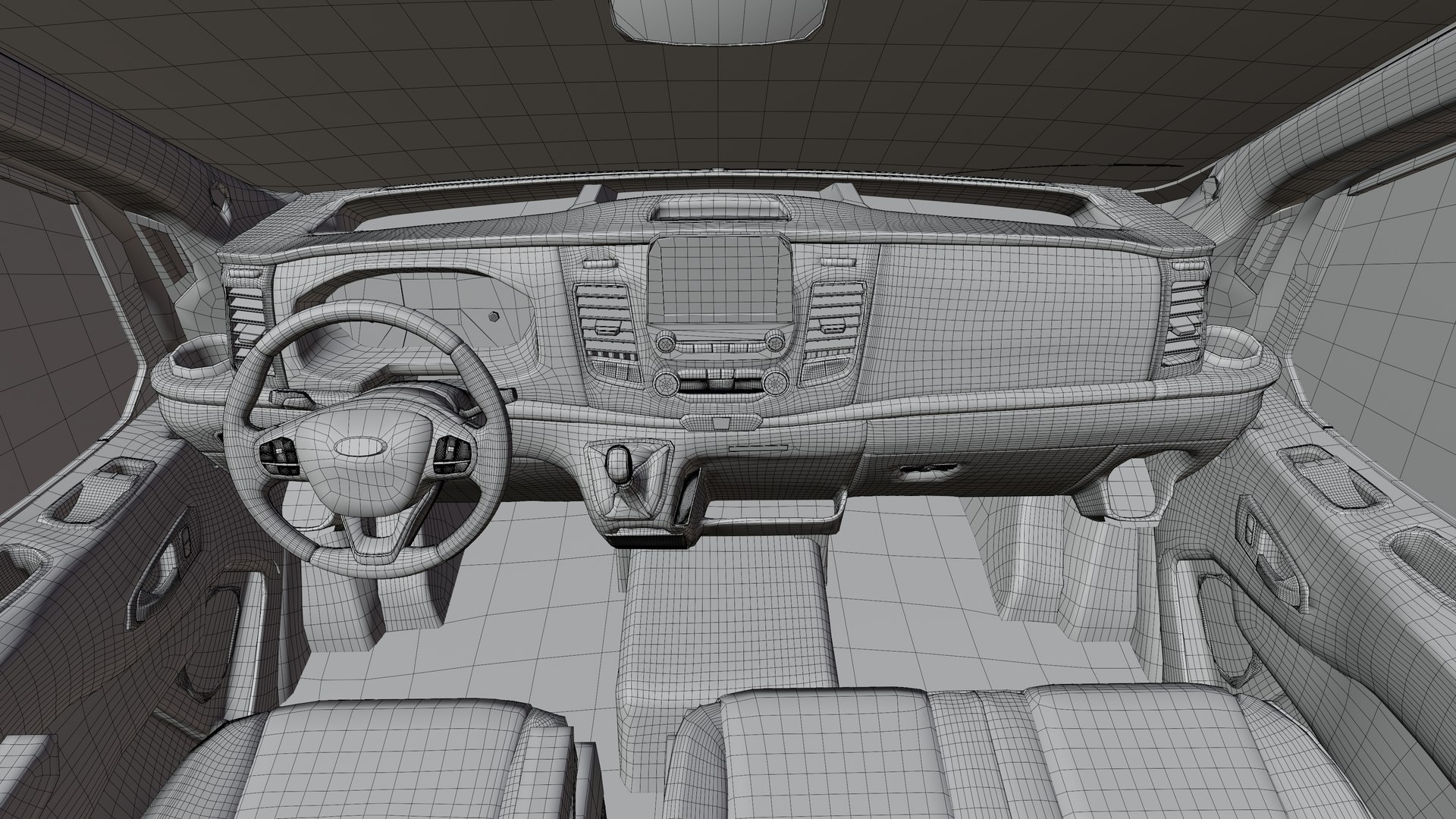 3D 2022 Ford Transit Trail - TurboSquid 2384693