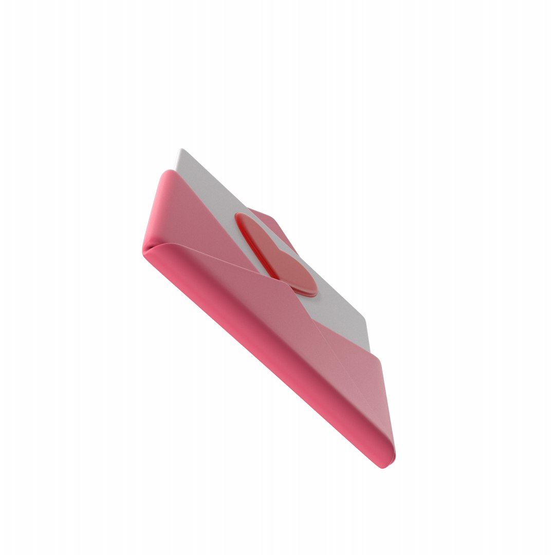 3D Cartoony Love Message Model - TurboSquid 2135647