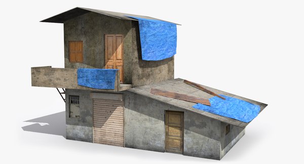 Ready slum 3D model - TurboSquid 1548897