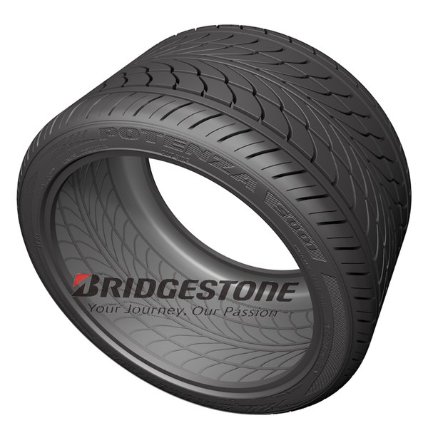 realistic car tire 3d 3ds