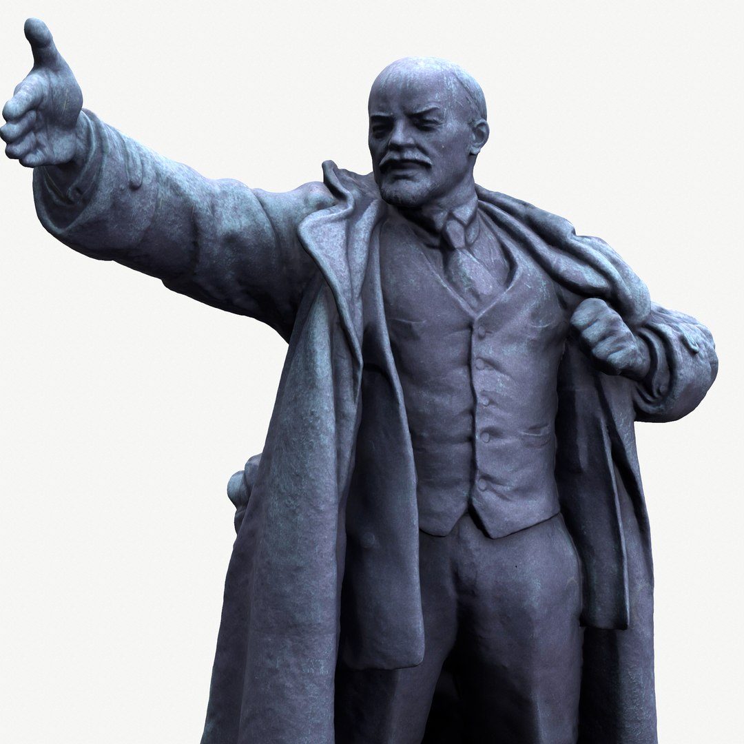 3D Statue Lenin - TurboSquid 1746683