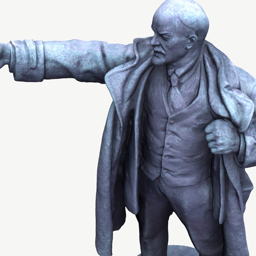 3D Statue Lenin - TurboSquid 1746683