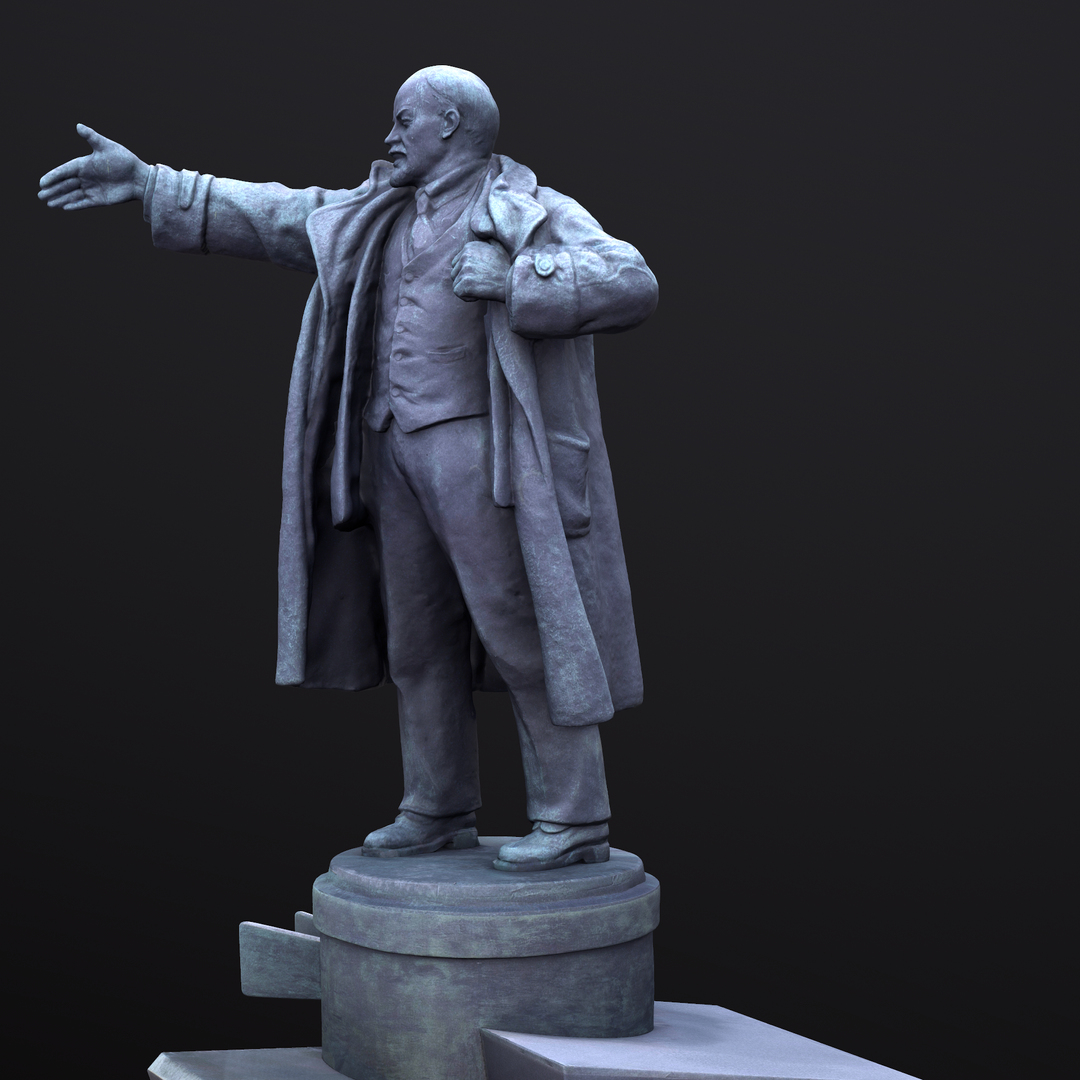 3D Statue Lenin - TurboSquid 1746683
