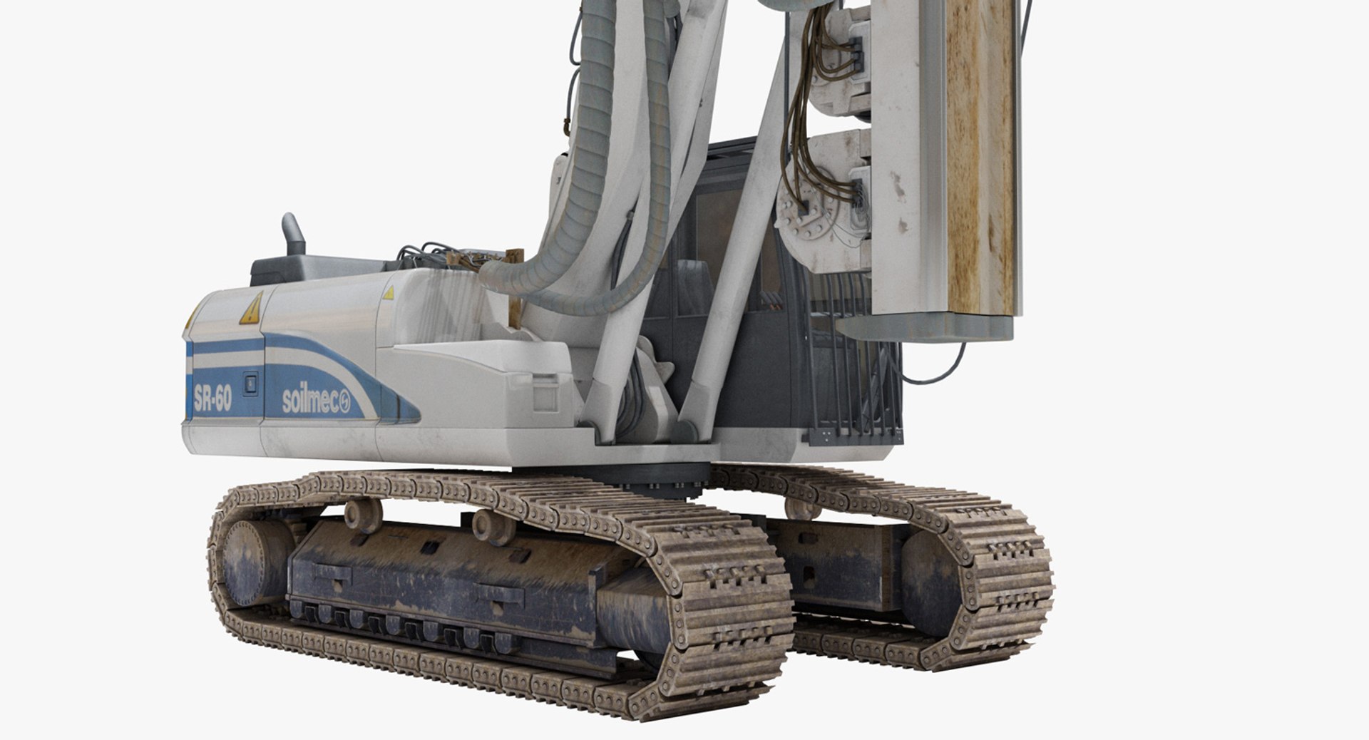 Soilmec Sr-60 Drill Machine Model - TurboSquid 1424174