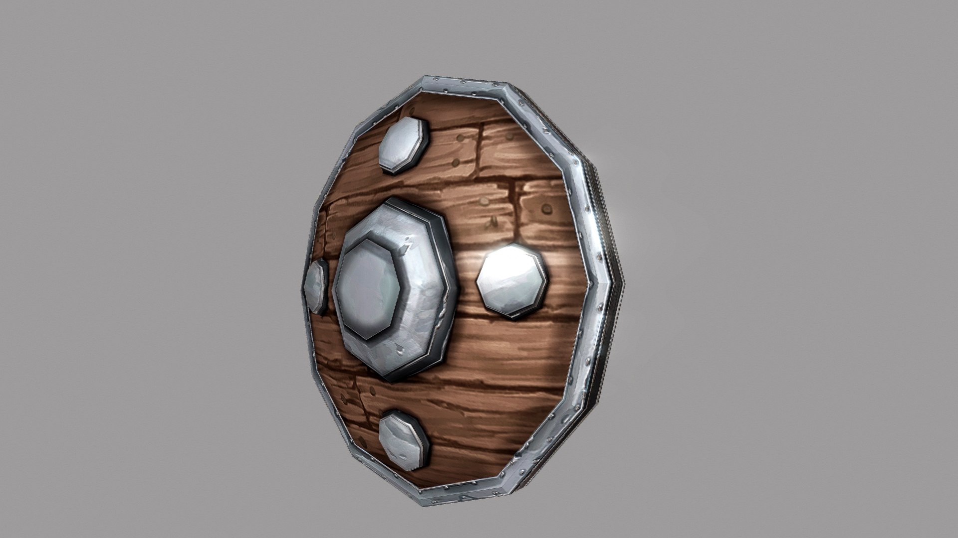 3d Shield 04 Medieval Fantasy