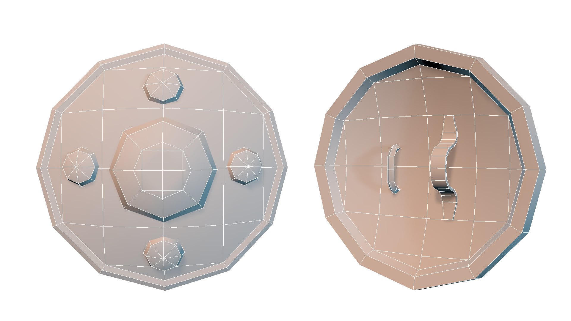 3d Shield 04 Medieval Fantasy