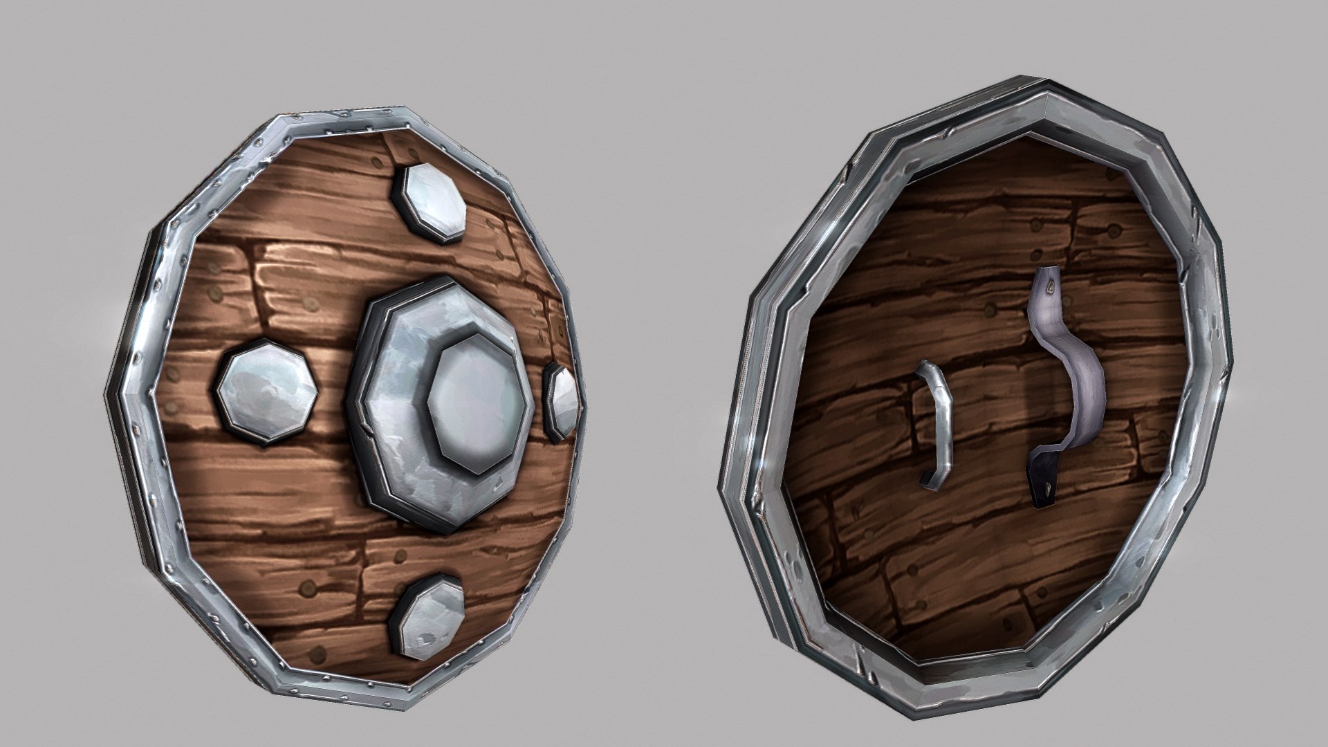 3d Shield 04 Medieval Fantasy