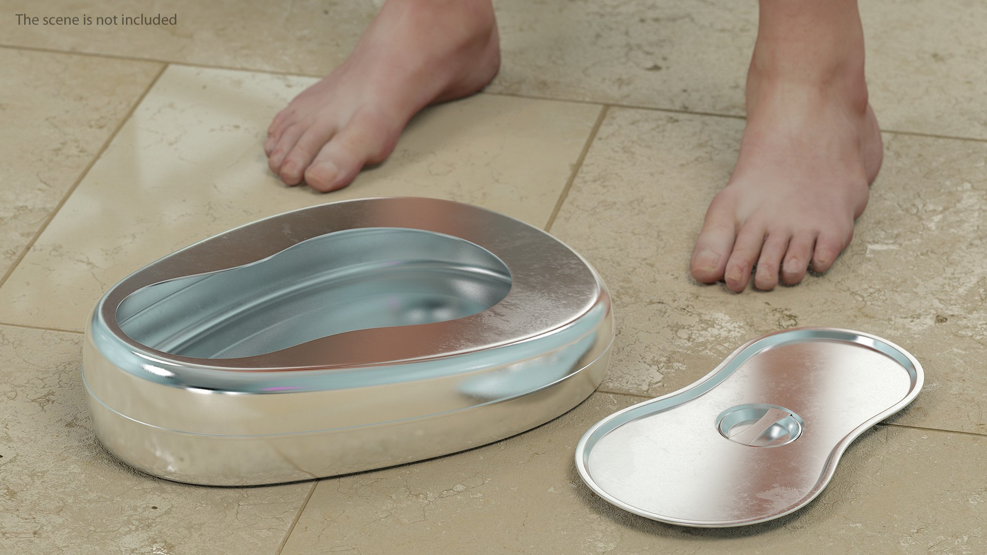 3D Metal Bed Pan Cover - TurboSquid 1477088