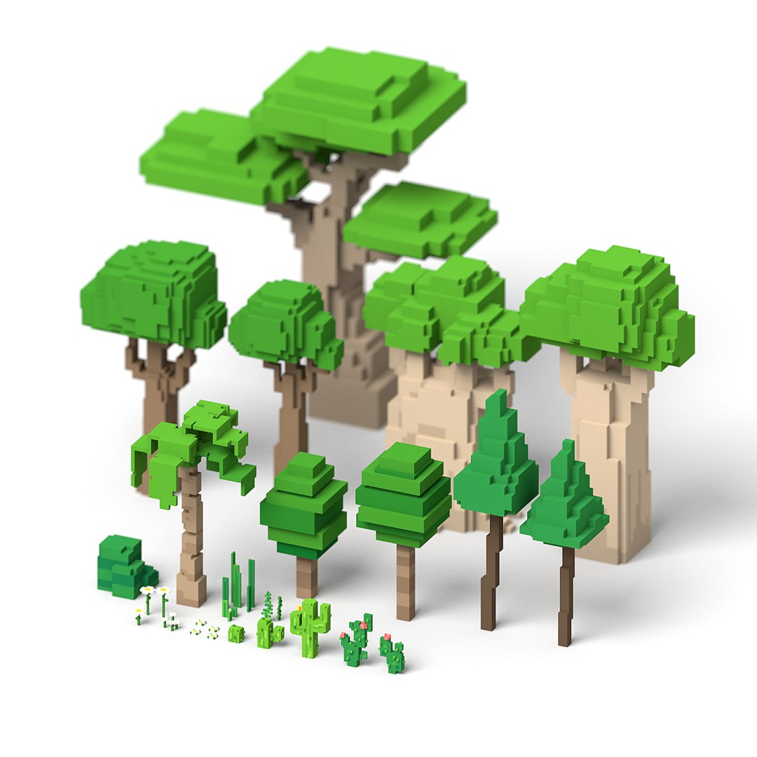Magicavoxel Blender Model - TurboSquid 1654304