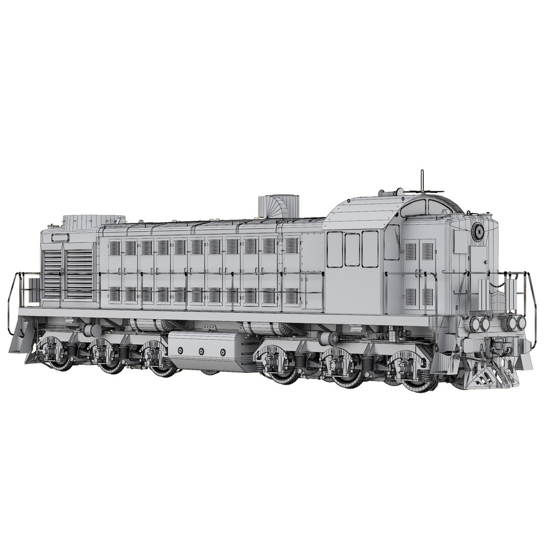 Locomotive Diesel Tem2 3D - TurboSquid 1431994