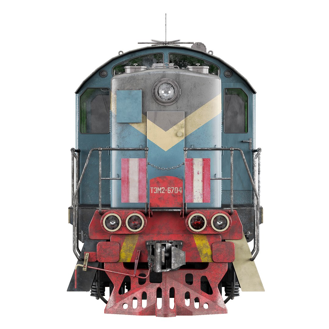Locomotive Diesel Tem2 3D - TurboSquid 1431994