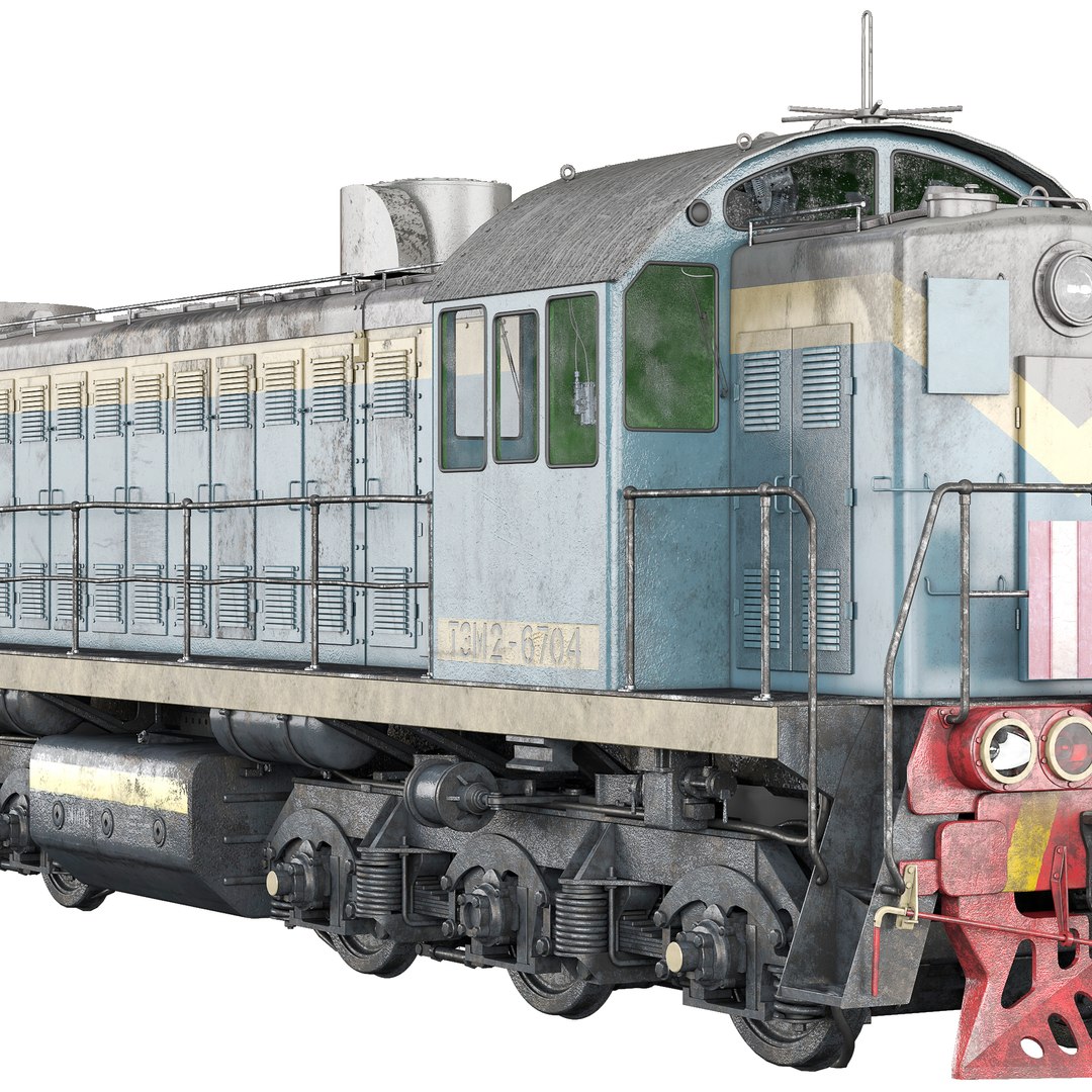 Locomotive Diesel Tem2 3D - TurboSquid 1431994