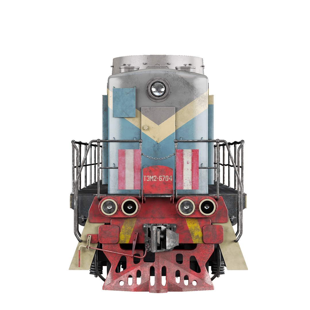 Locomotive Diesel Tem2 3D - TurboSquid 1431994