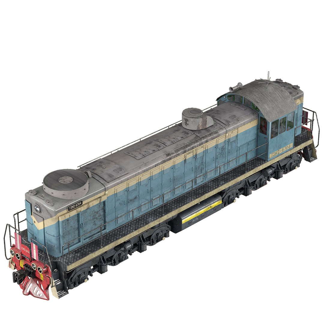Locomotive Diesel Tem2 3D - TurboSquid 1431994