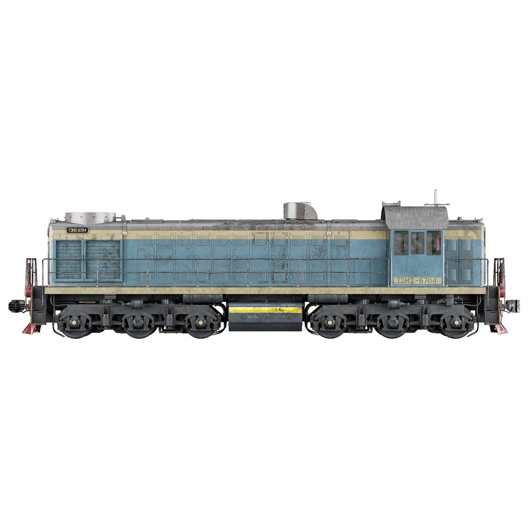 Locomotive Diesel Tem2 3D - TurboSquid 1431994