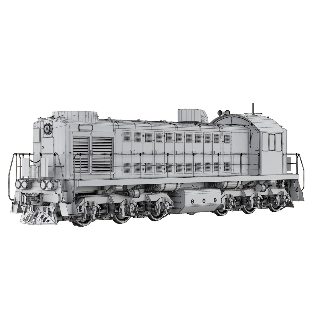 Locomotive Diesel Tem2 3D - TurboSquid 1431994