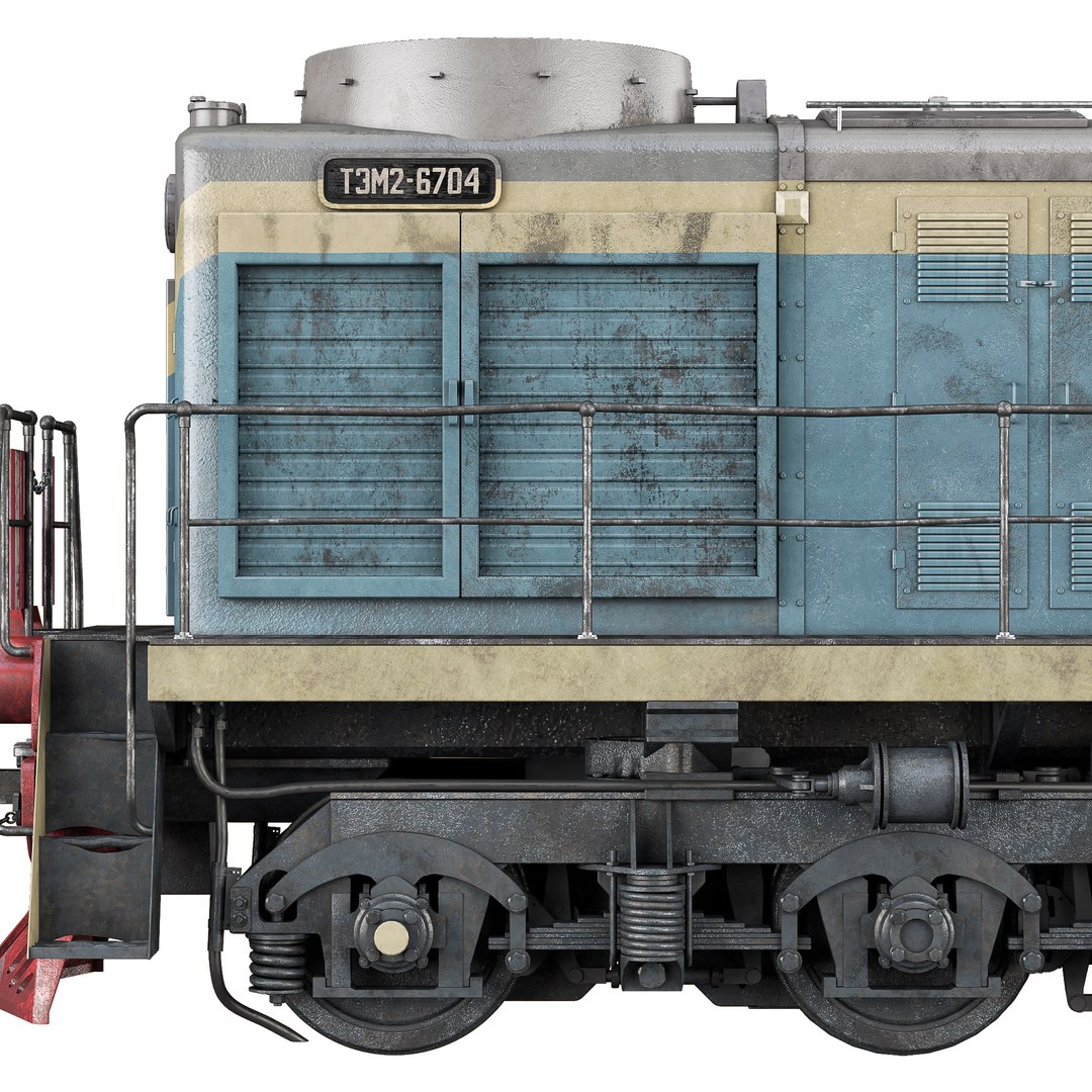 Locomotive Diesel Tem2 3D - TurboSquid 1431994