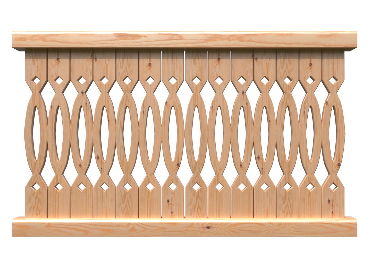 Beautiful Flat Balusters 3D Model - TurboSquid 1712423