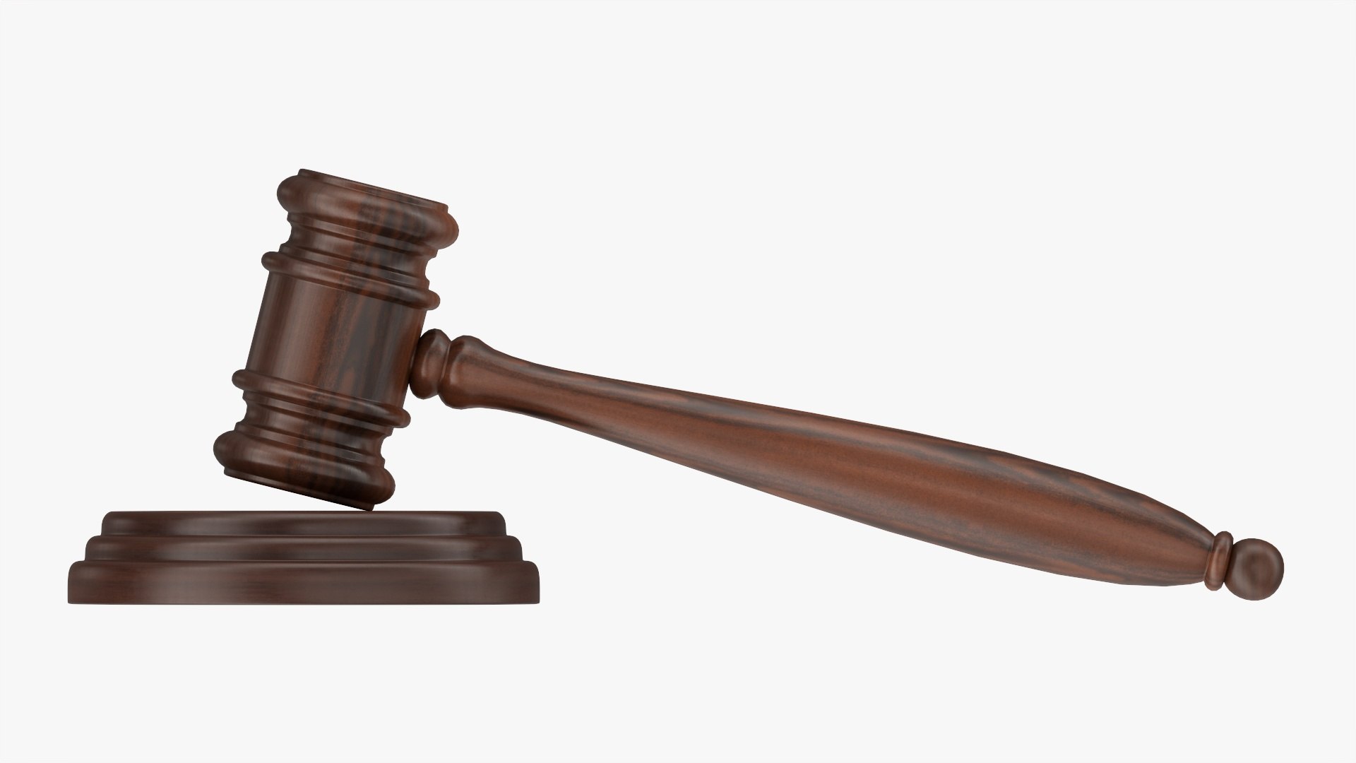 Judges Gavel 01 3D Model - TurboSquid 1754738