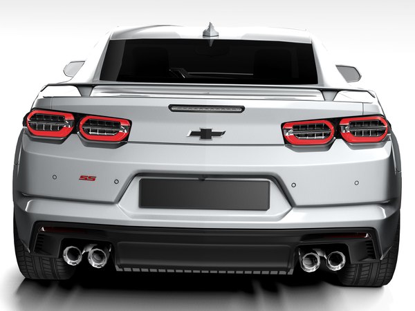 modelo 3d Chevrolet Camaro SS 2019 LowPoly - TurboSquid 2216055