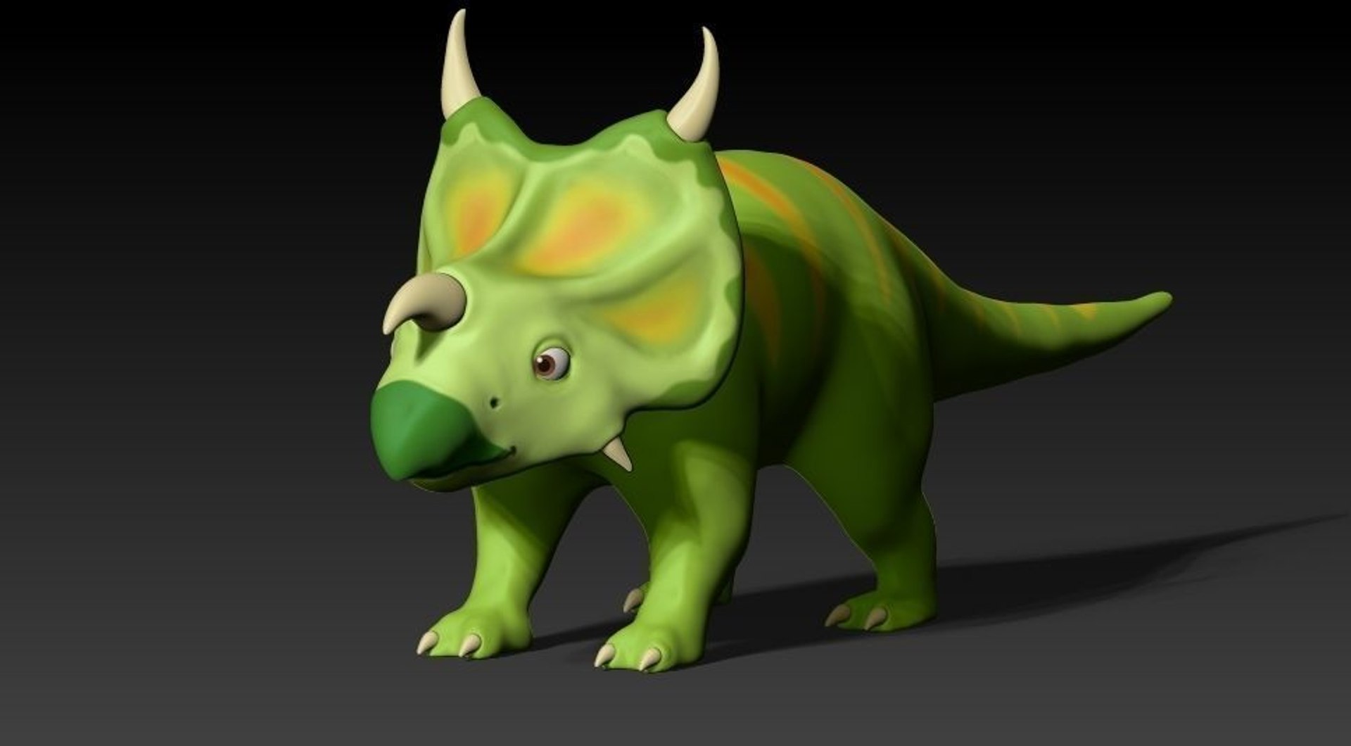 3D model dino cartoon - TurboSquid 1474973