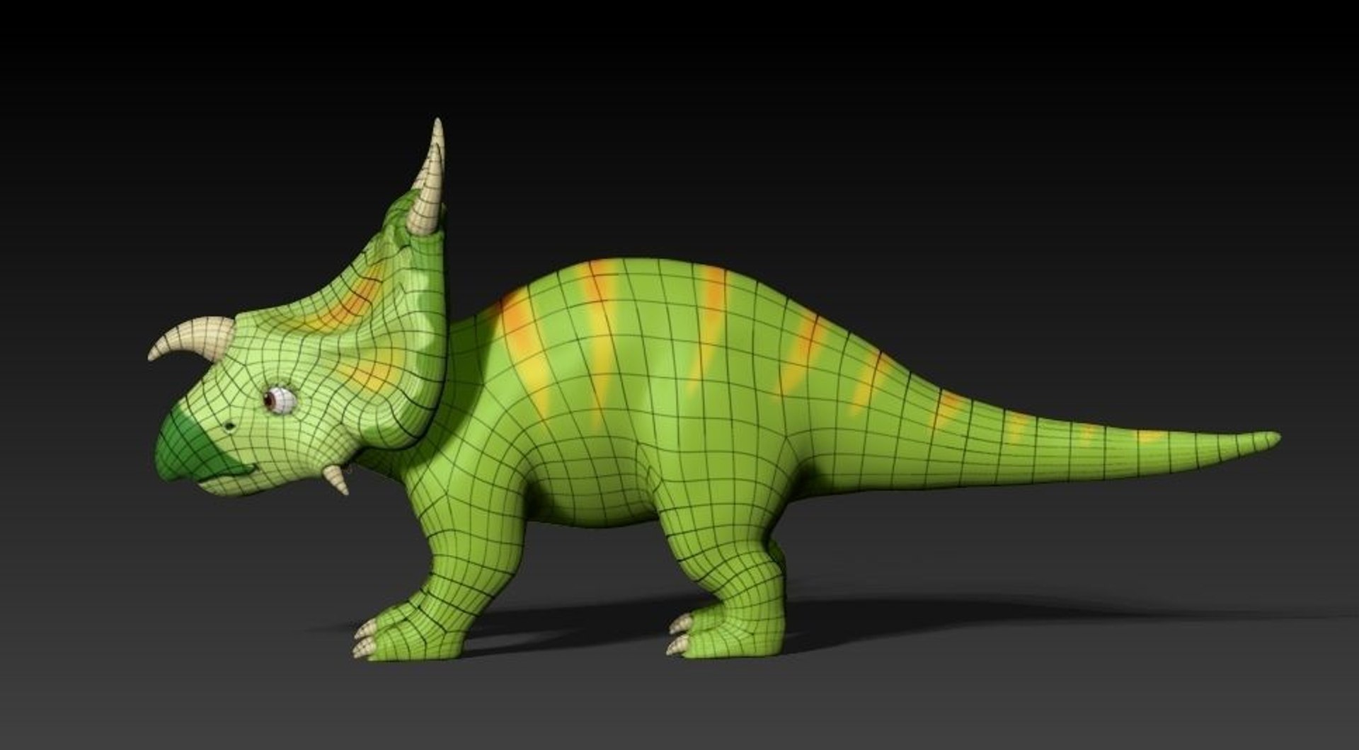 3D model dino cartoon - TurboSquid 1474973