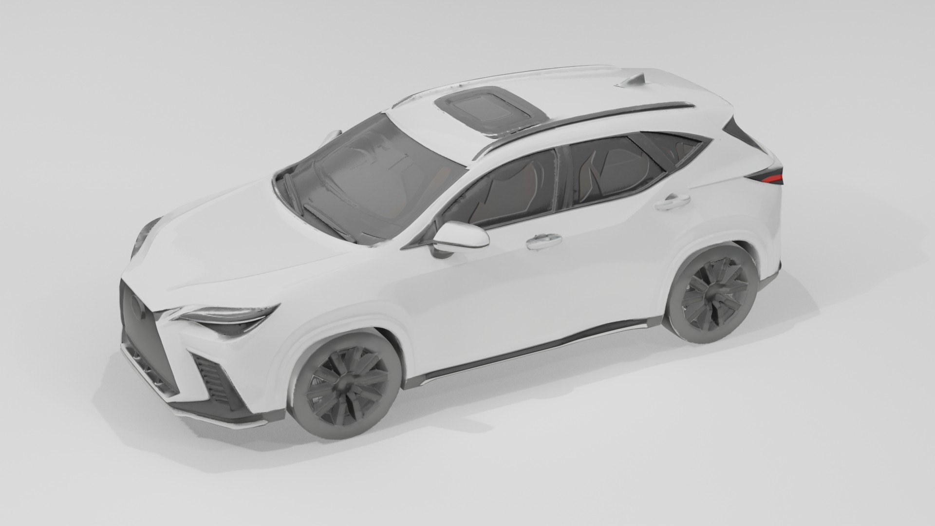Modern Car 3D Model Low Poly PBR Textured 3D - TurboSquid 2452035